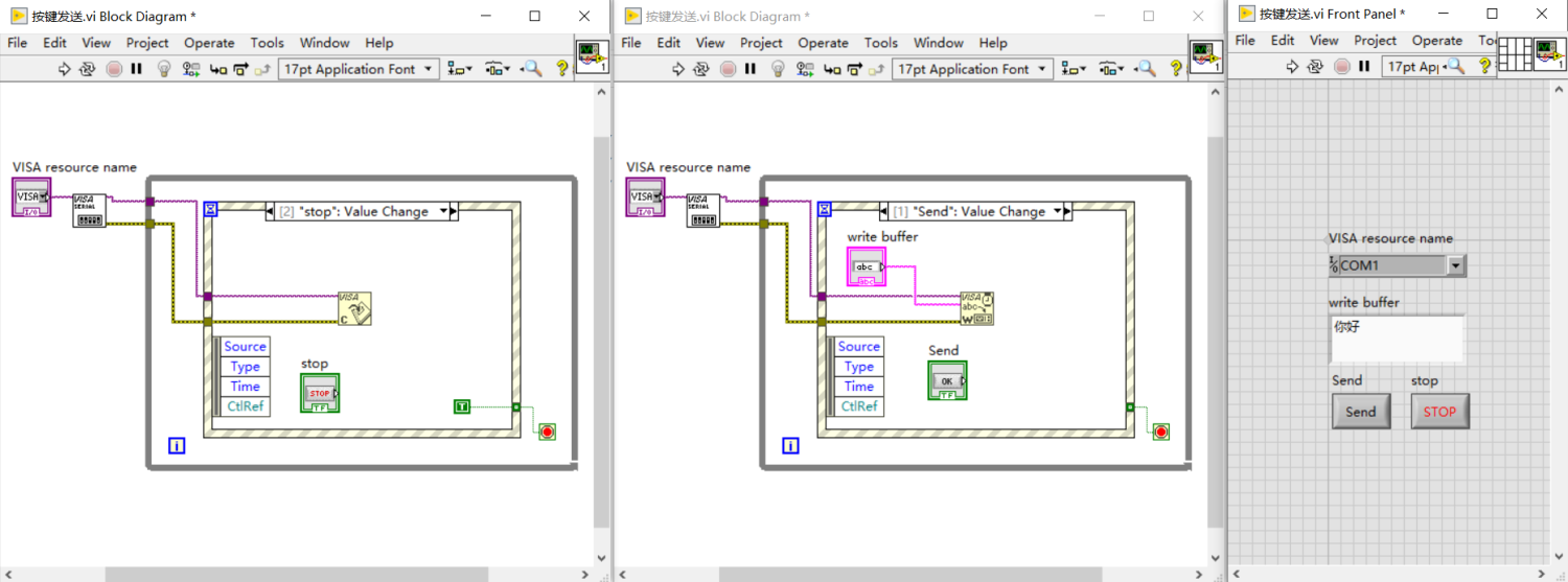 【LabVIEW串口编程】 02 串口发送_labview串口通信mscomm实现串口收发-CSDN博客