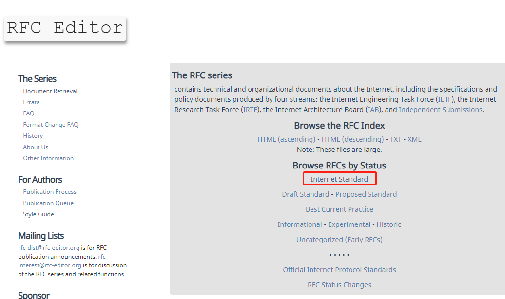 RFC官网下载TCP、UDP、IP、ICMP等协议文档-CSDN博客