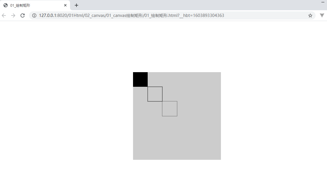 26 Canvas绘制矩形 Csdn博客 
