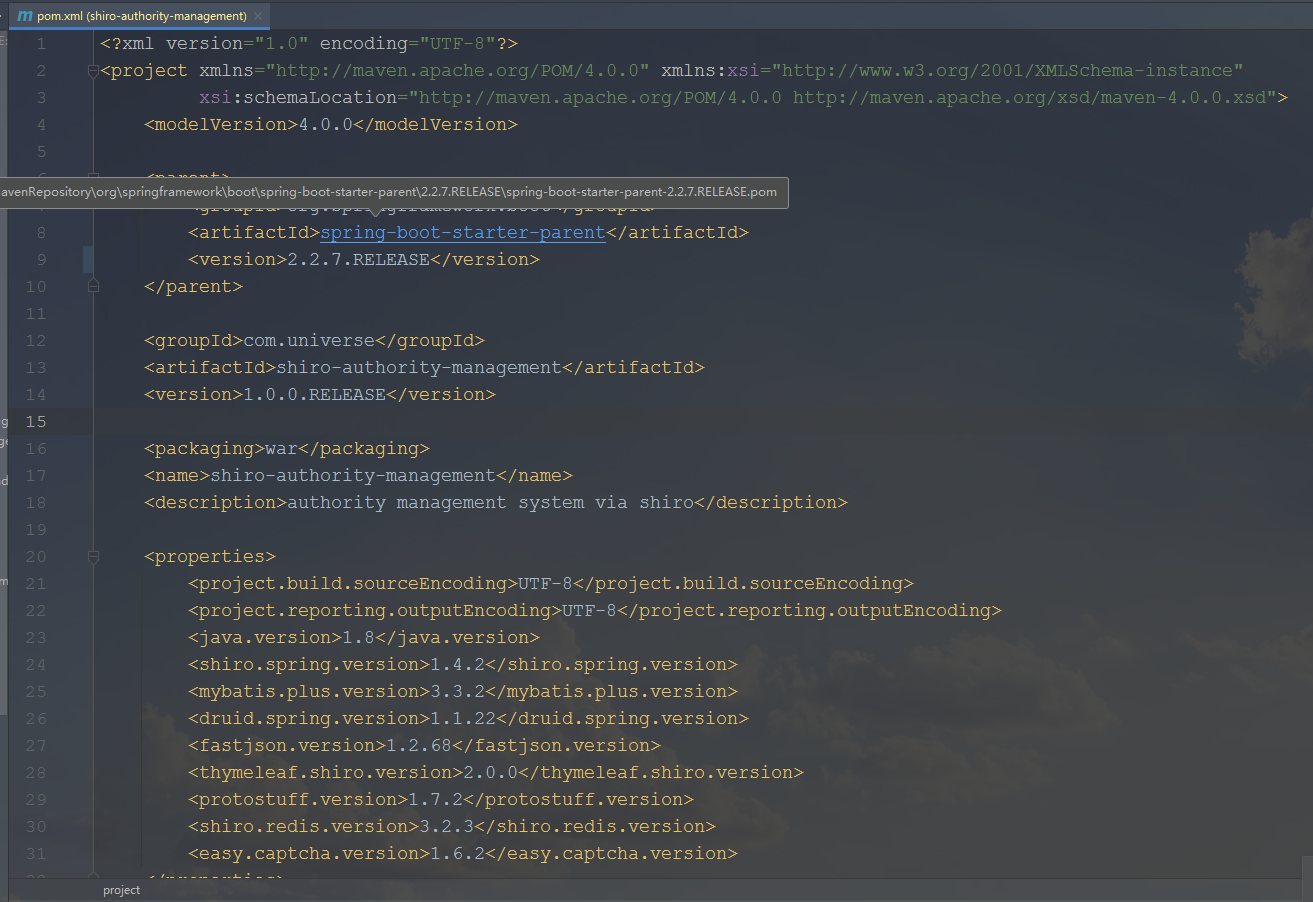 idea引入spring boot ＜parent＞＜/parent＞父依赖标红问题_ 爆红-CSDN博客