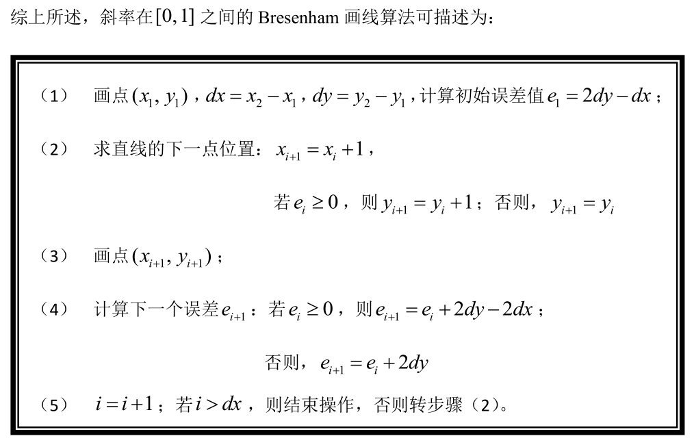 python实现Bresenham 算法_python bresenham算法-CSDN博客