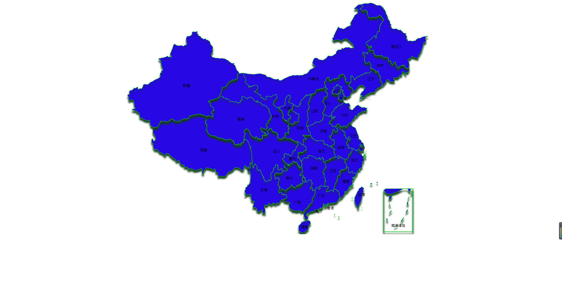 Vue使用echarts绘制中国地图vue绘制中国地图含完整源代码 Csdn博客 