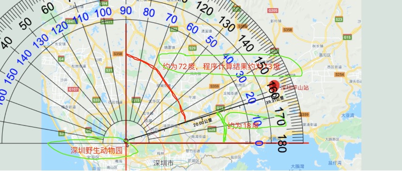 经纬度坐标转换为距离及角度python两个经纬度怎么算角度python Csdn博客 