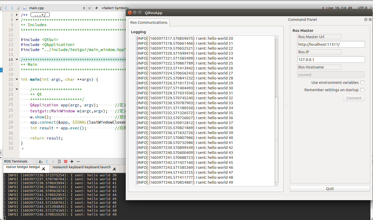 ubuntu qt（一）—— 安装QT并搭建ROS开发环境_ubuntu qt 如何创建ros项目-CSDN博客