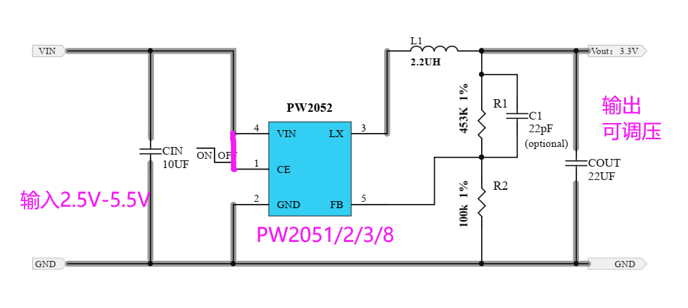 3.7V转3.3V，5V转3.3V可选择：升降压芯片,降压芯片和LDO_kuakewei123的博客-CSDN博客
