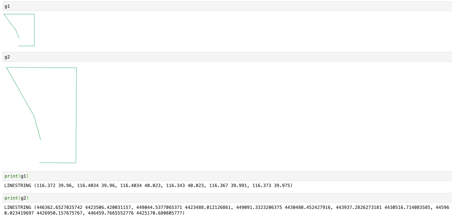 坐标转换 - 将LineString，Polygon等转换坐标系_mysql polygon转化经纬度-CSDN博客