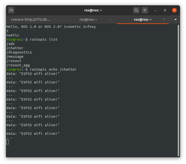 ESP32与ROS调试笔记（Linux和Windows）_esp32 ros-CSDN博客