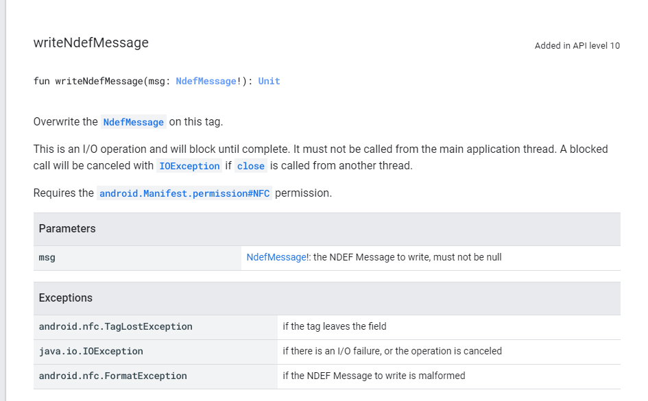 Android设备与nfc设备创建连接 写入和读取一次扫描完成_ndef 怎么判断写入成功-CSDN博客