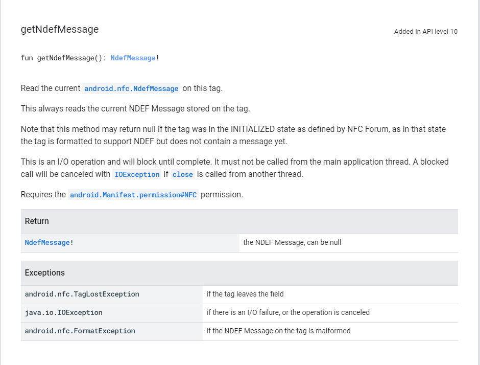 Android设备与nfc设备创建连接 写入和读取一次扫描完成_ndef 怎么判断写入成功-CSDN博客