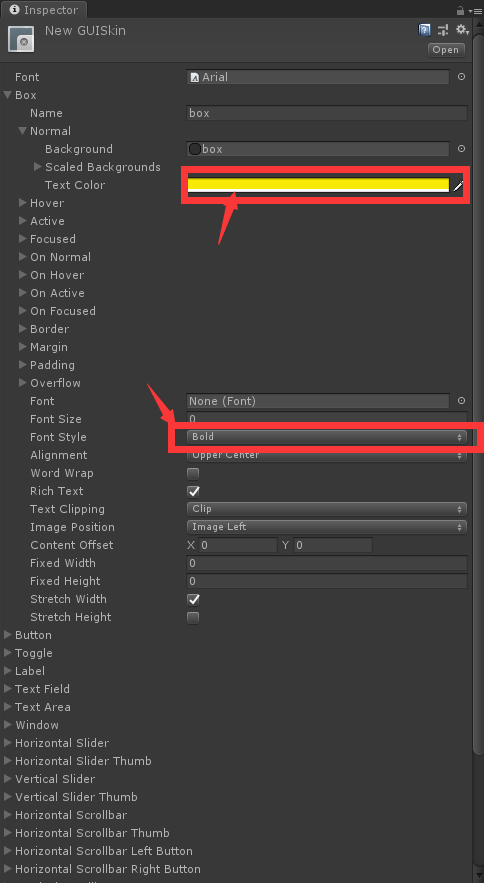 unity3D 编辑器扩展，GUISkin/GUIStyle的简单使用_unity guiskin-CSDN博客