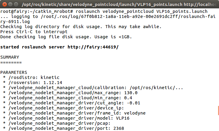 Velodyne VLP-16 激光雷达ROS下的配置_veloview-vlp-16-hires.xml 下载-CSDN博客