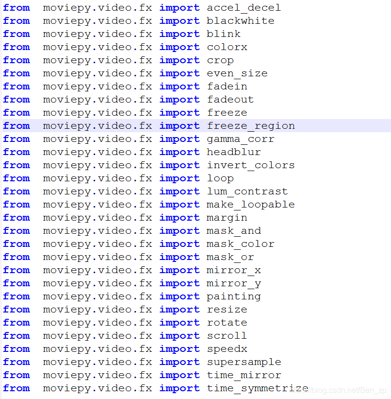 打包时遇到的问题 Module ‘moviepyaudiofxall‘ Has No Attribute ‘audiofadein Csdn博客