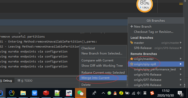 idea git 分支代码合并到主干_idea git merge into current-CSDN博客