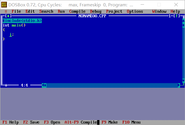 TC3.0新手教程_turbo c++ 3.0-CSDN博客