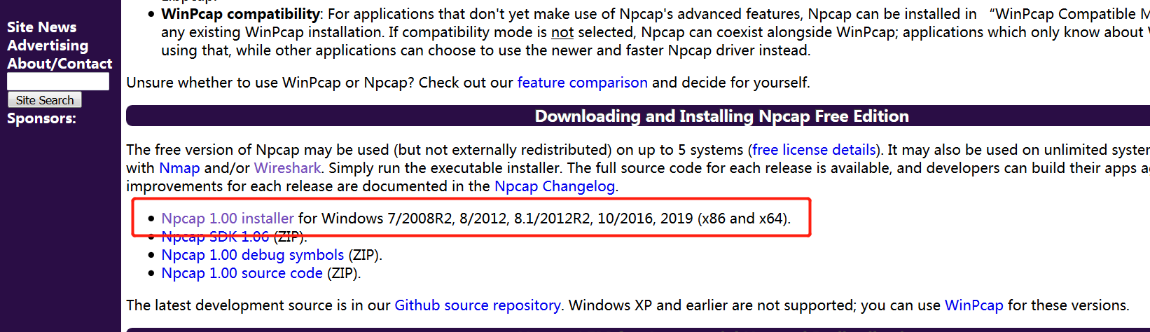 抓包工具Wireshark npcap_npcap 1.00-CSDN博客