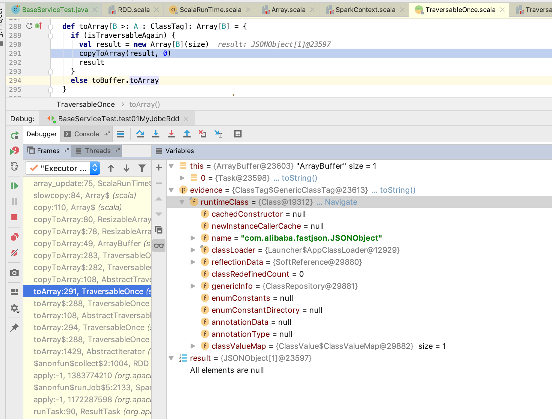 14 ArrayStoreException + sortByKey之后元素变少 + groupBy/reduceByKey之后分区数量变化 + sortByKey之后分区数变化_r语言 ...