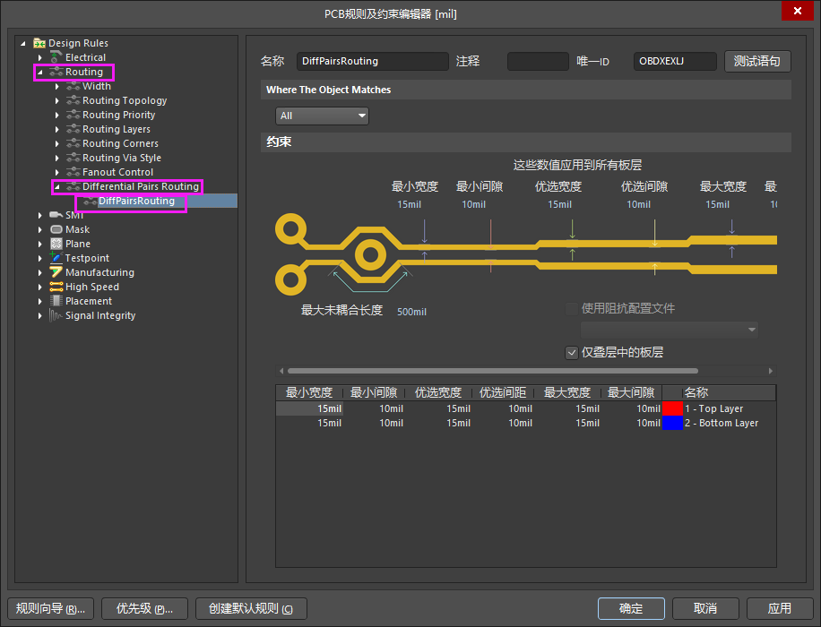 【AD】AD20差分等长布线_ad20差分线画法-CSDN博客