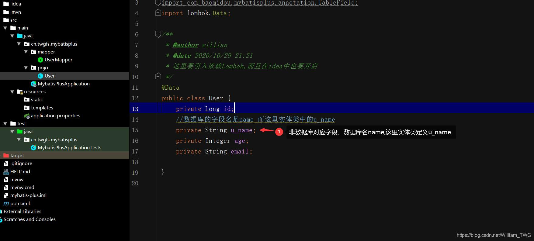 Mybatis Plus实体类中字段和数据库中字段名不对应解决办法mybatis Plus 数据库名与实体不一样 Csdn博客