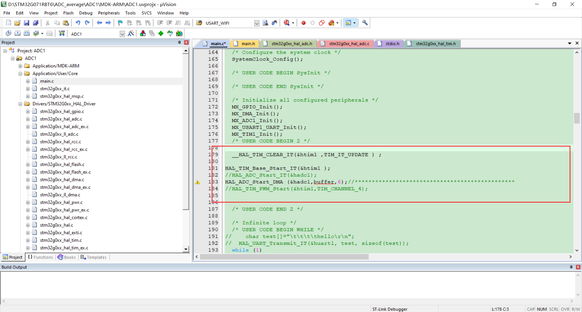 CubeMX_ADC学习笔记——ADC（DMA模式）的使用_cubemx adc dma-CSDN博客