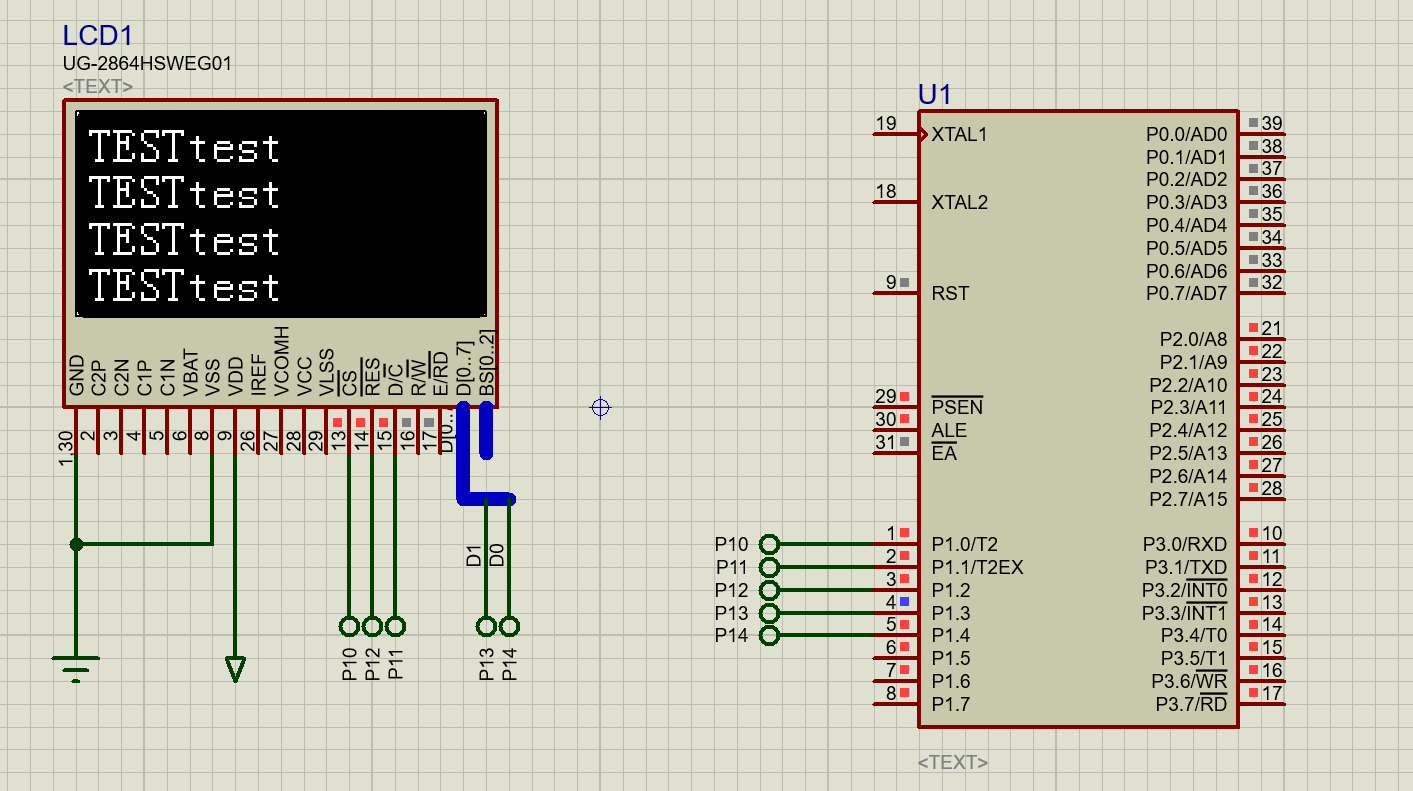 51单片机 OLED Proteus SPI 仿真_proteus51单片机仿真spioled-CSDN博客