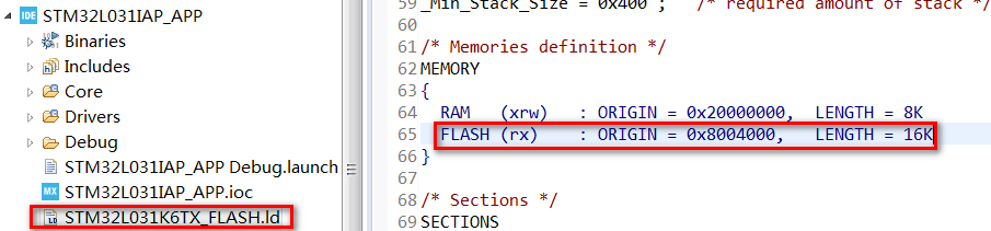 STM32 IAP 升级设计 （HAL完整例程及下载界面软件）_stm32g0 iap-CSDN博客