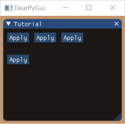 Python DearPyGui 基础_pydeargui pyd-CSDN博客