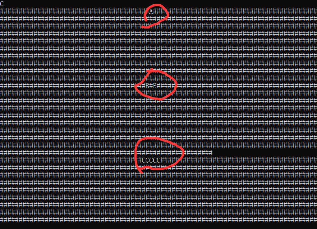 当字符数组遇见memset：赋值时踩上的雷_输入一个大写字符,输出由a至该字符组成的空心正三角形。 输入格式: 输入一个大写-CSDN博客
