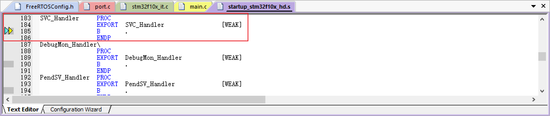 FreeRTOS卡在SVC_Handler_freertos 阻塞 svc-CSDN博客