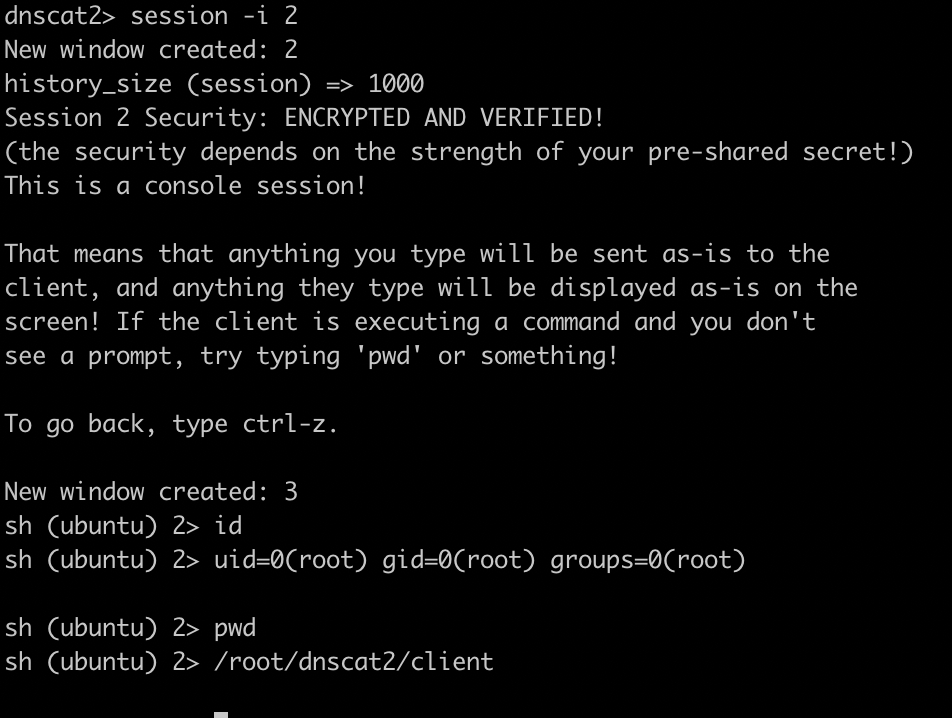 DNScat2工具:通过DNS进行C&C通信 DNS隧道 DNS端口转发 DNS反弹shell_c&c dns外带-CSDN博客