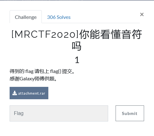 BUUCTF：[MRCTF2020]你能看懂音符吗_buuctf 你能看懂音符吗-CSDN博客