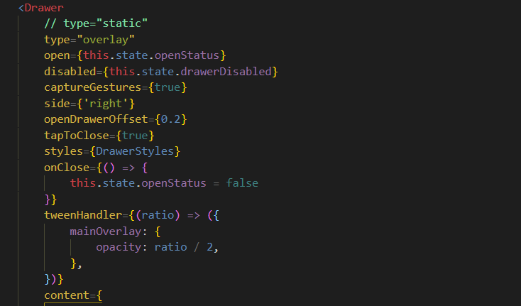 react-native-drawer抽屉使用-CSDN博客