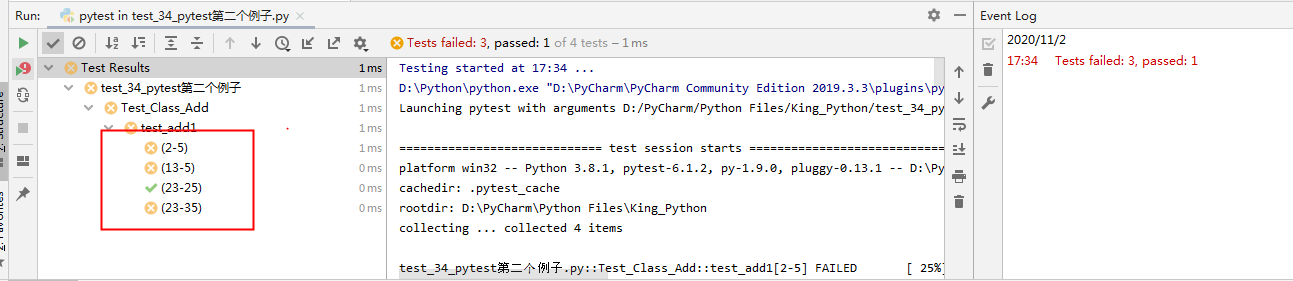 【pythonpytest】使用parametrize方法编写测试用例，将测试用例参数化怎么解决parmaetrize遍历执行测试用例 Csdn博客 
