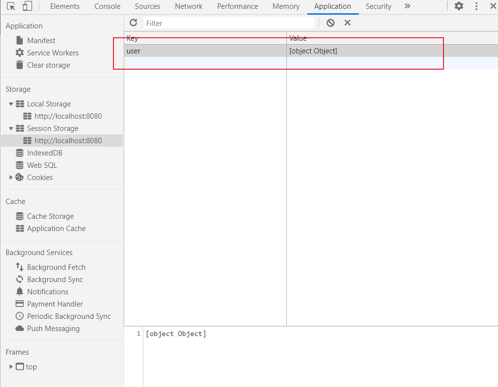 VUE使用sessionStorage存取对象时会显示[object object]的解决方法_sessionstorage取出来的数据是object-CSDN博客