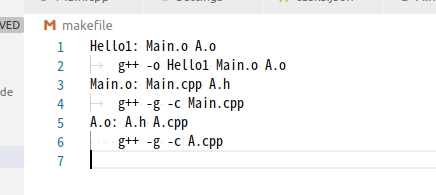 Makefile:2: *** missing separator. Stop.[linux][vscode]_vscode makefile:****missing separator ...