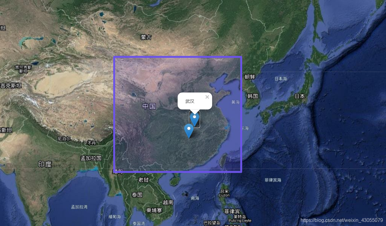 Vue 使用leaflet实现地图画矩形查询leaflet自定义绘制矩形 Csdn博客