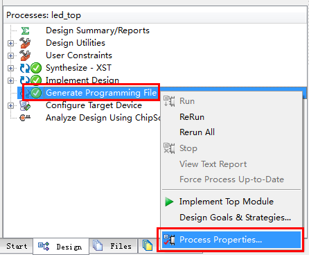 Xilinx ISE14.7设置程序加载速率_configuration rate 加载数率如何计算-CSDN博客