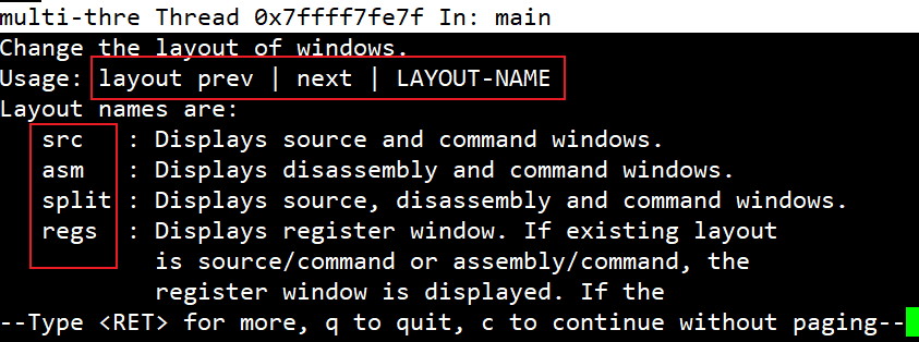 gdb调试学习与实践笔记 -- GDB TUI及CGDB的使用_gdb -tui -args-CSDN博客