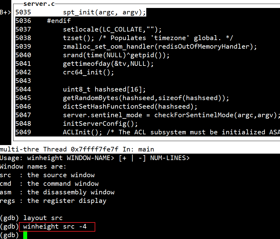 gdb调试学习与实践笔记 -- GDB TUI及CGDB的使用_gdb -tui -args-CSDN博客