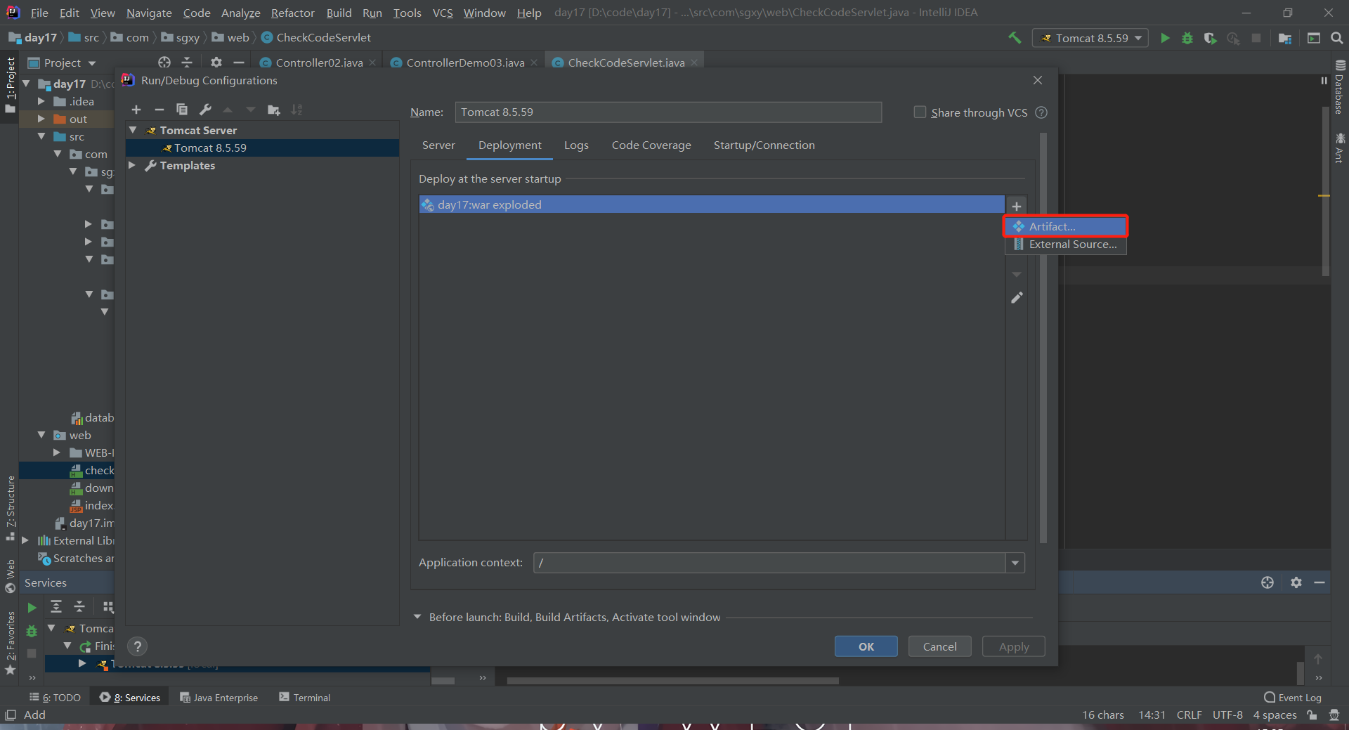 idea中添加服务器启动（Deploy at the server startup）时缺失选项的解决方法-CSDN博客