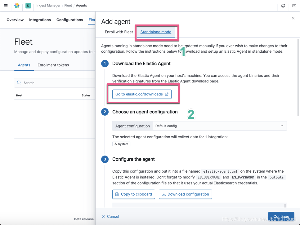 Observability:独立模式下的 Elastic Agentelastic Agents Csdn博客