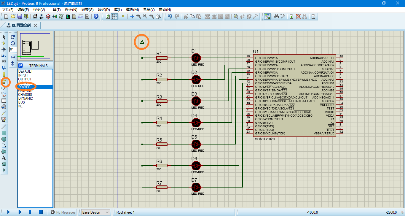 使用CCS 9.2.0和Proteus 8.9开发并仿真DSP-TMS320F28027项目_proteus可以仿真dsp吗_果子狸PLG的博客-CSDN博客