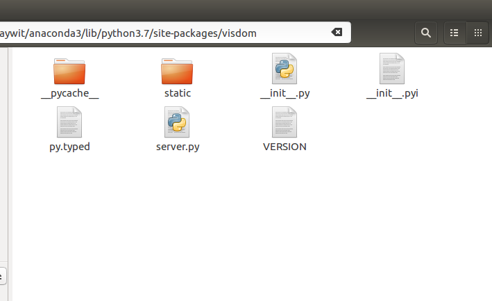 解决安装visdom缓慢 和 空白蓝屏(无导航栏)_ubuntu下载visdom-CSDN博客