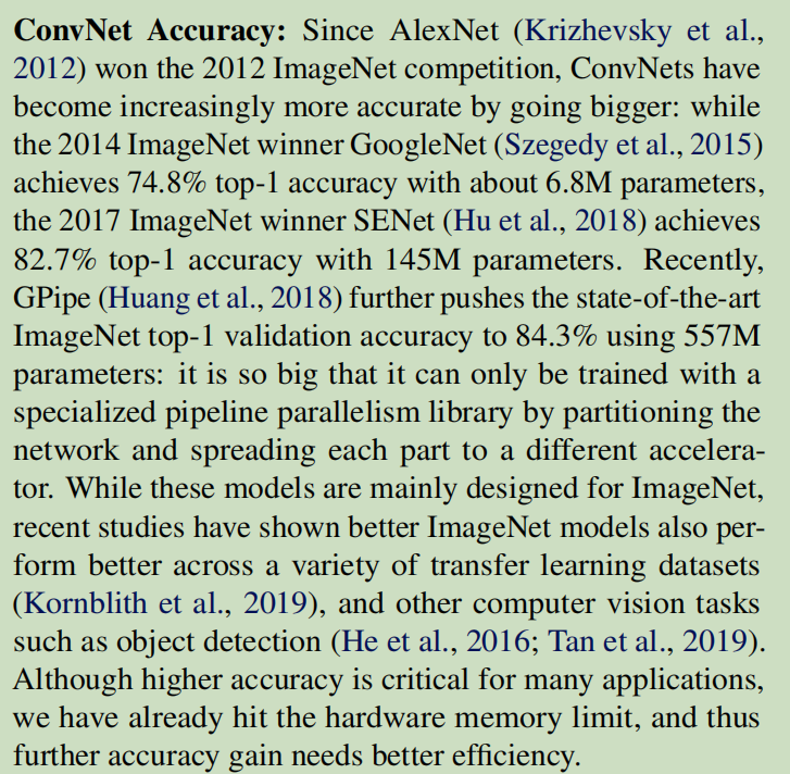 深度学习论文翻译 -- EfficientNet: Rethinking Model Scaling for Convolutional Neural Networks-CSDN博客