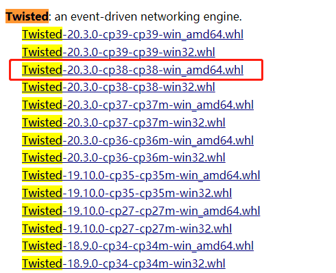 ERROR: Failed building wheel for Twisted_error: failed building wheel for jq-CSDN博客