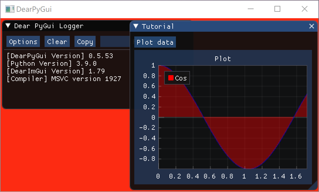 Python DearPyGui 常用控件一_dearpygui 菜单栏-CSDN博客