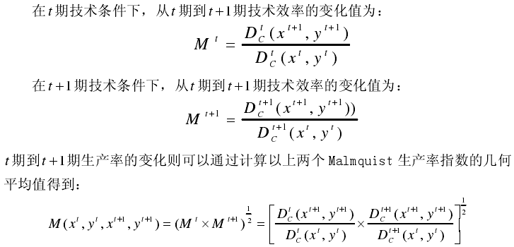 DEA_Malmquist指数模型学习笔记_dea-malmquist-CSDN博客