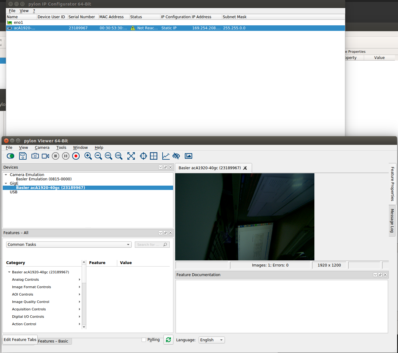 ubuntu Basler相机怎么设置静态IP_basler相机ip-CSDN博客