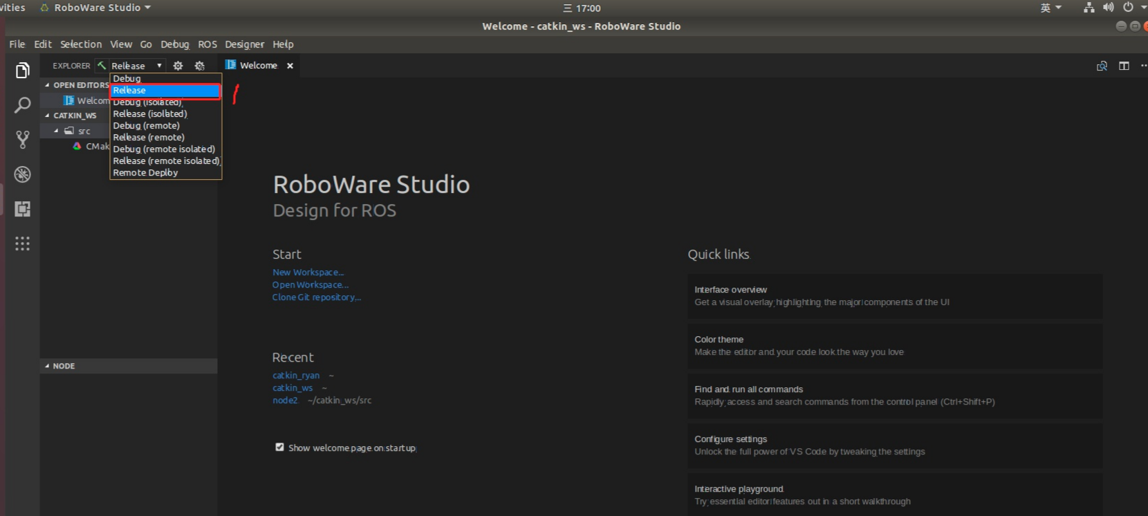 Roboware Studio详细安装教程 （ROS kinetic）以及简单使用_roboware studio安装-CSDN博客