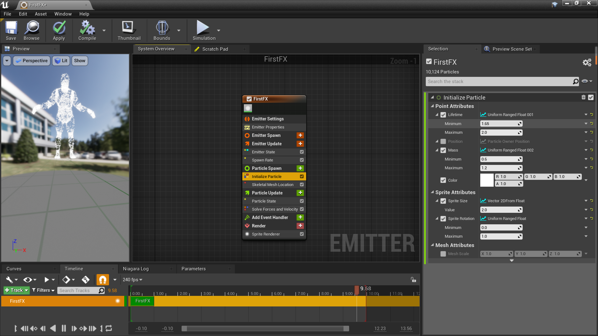 初探UE4.25特效系统Niagara-CSDN博客