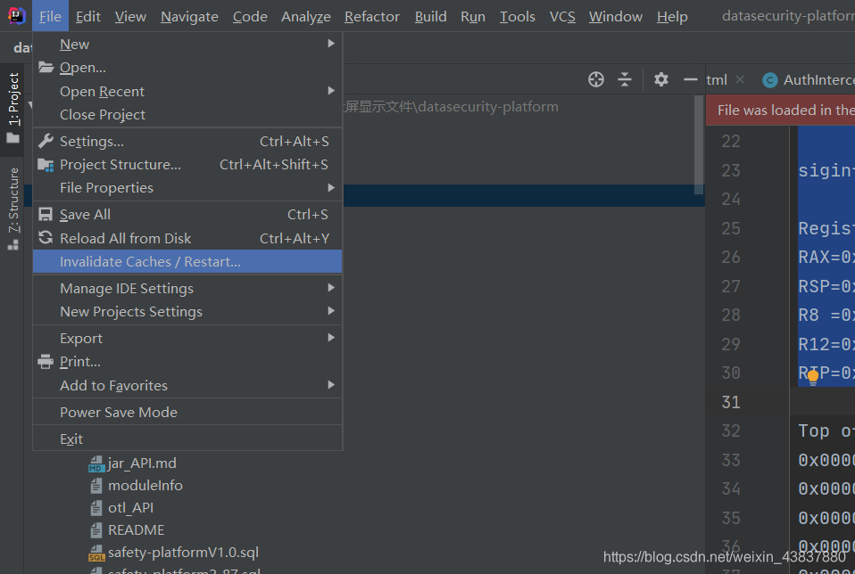 关于springboot启动以后进入页面报出a Fatal Error Has Been Detected By The Java Runtime Environment错误的解决方法 Csdn博客 7715